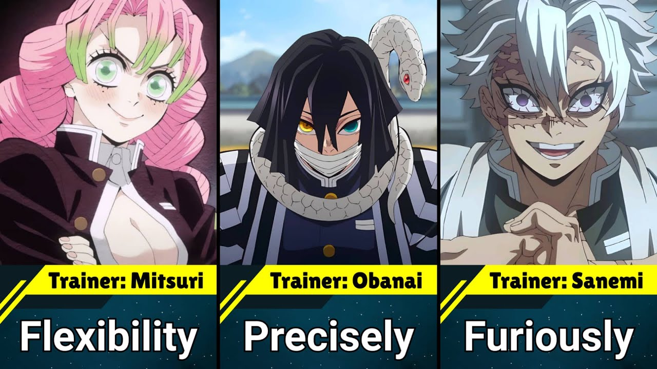 All Training Programs of Hashira in Demon Slayer - YouTube