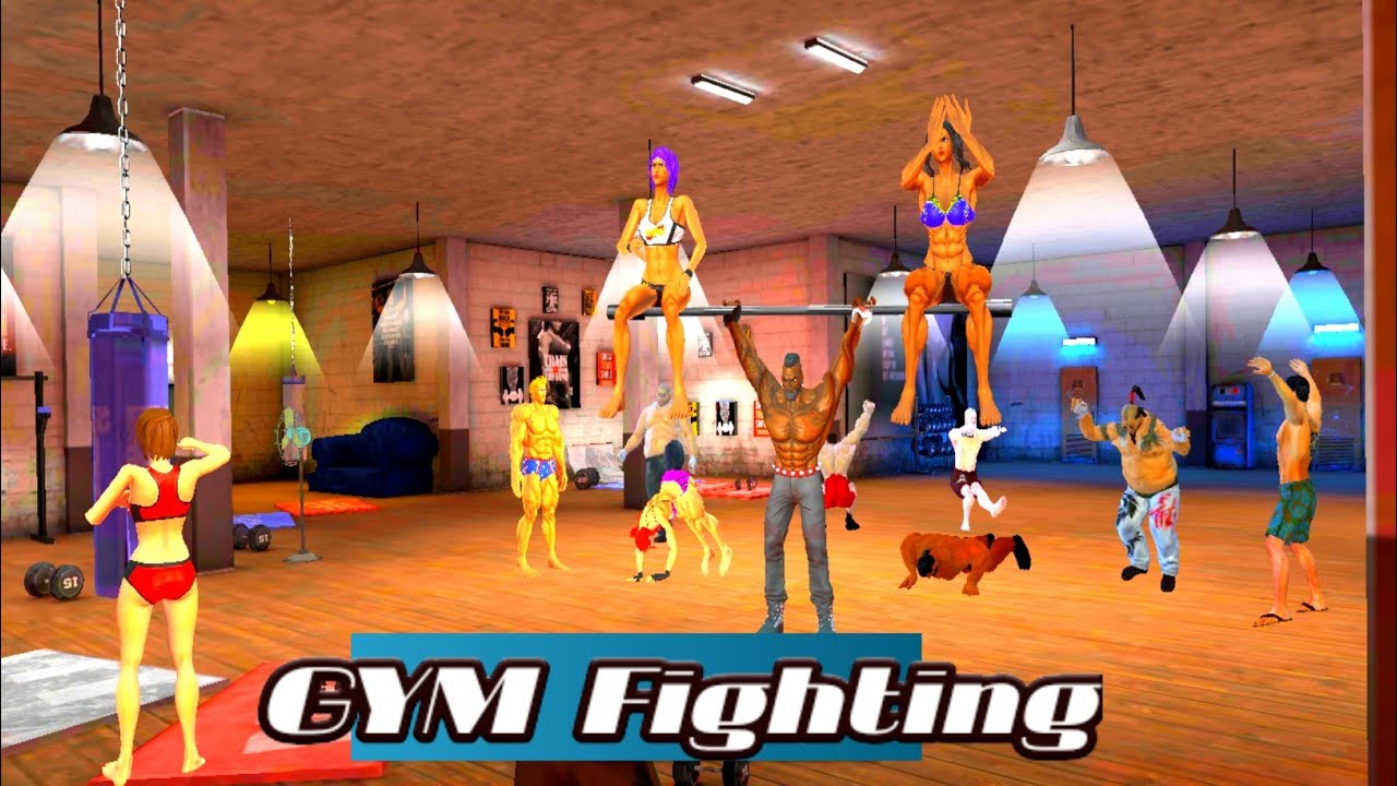 GYM Fighting GamePlay - YouTube