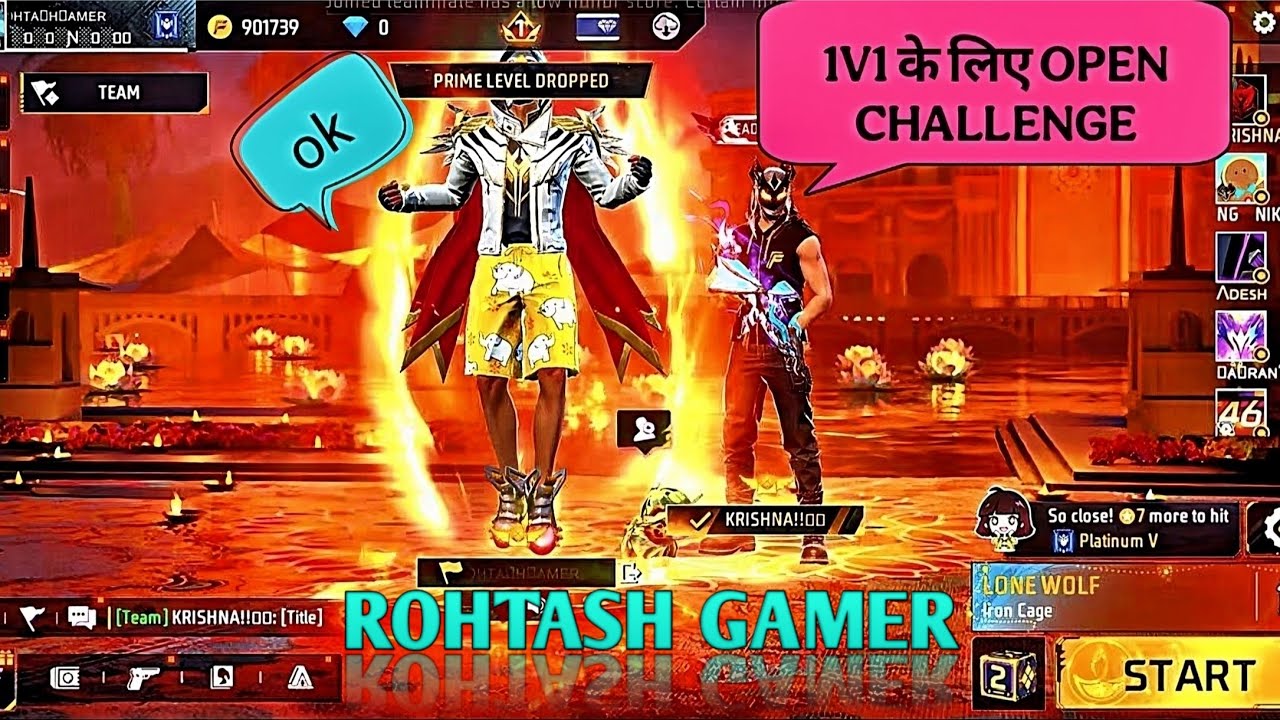Random Player Give Me Challenge For 1vs1 😱 || Full Custom Gameplay 🥵 ...