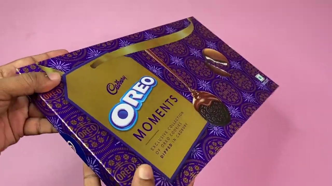 Cadbury Oreo Moments Exclusive Collection Celebration unboxing - YouTube