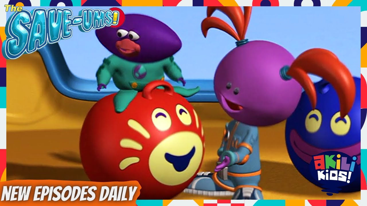 The Save Ums | Everyone's Gone! | Akili Kids! - YouTube