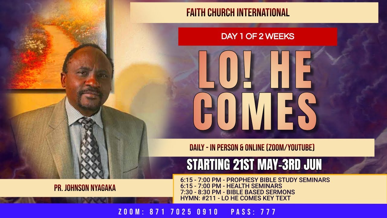 DAY 5 OF 2 WEEKS SERIES || LO HE COMES - Mental Health || Sis. Glenda ...