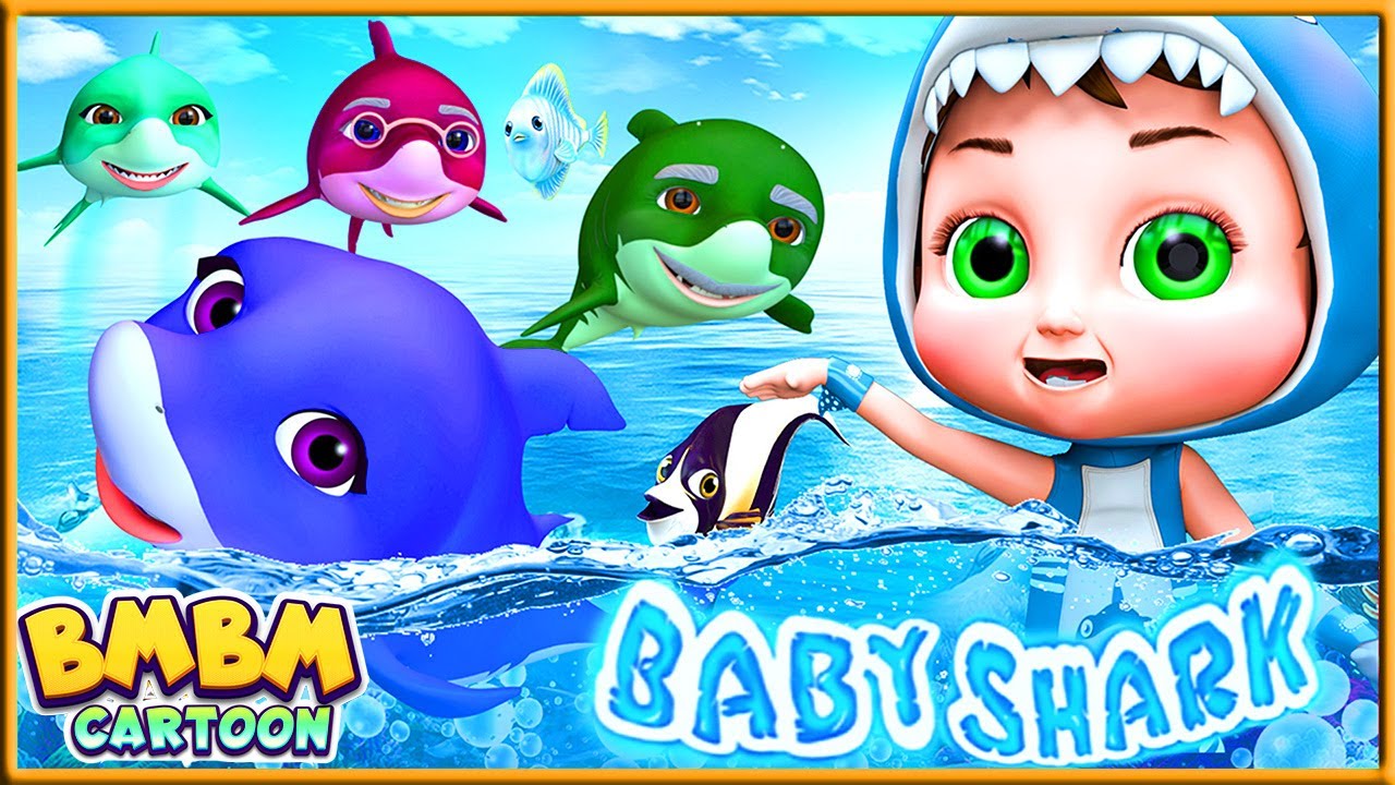 Baby Shark Magic - Nursery Rhymes & Kids Songs 🎶 - Bmbm School Theater ...