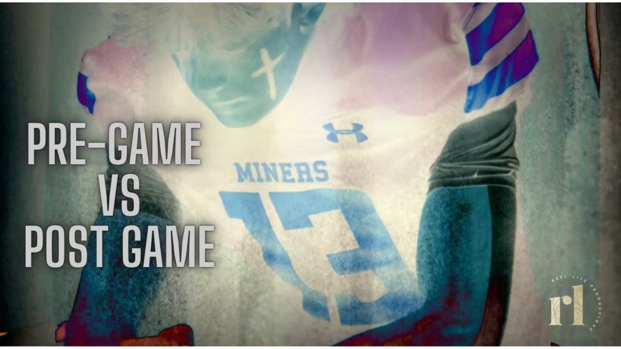 Pre Game VS Post Game | Bishop Manogue | Miners | High School Football ...