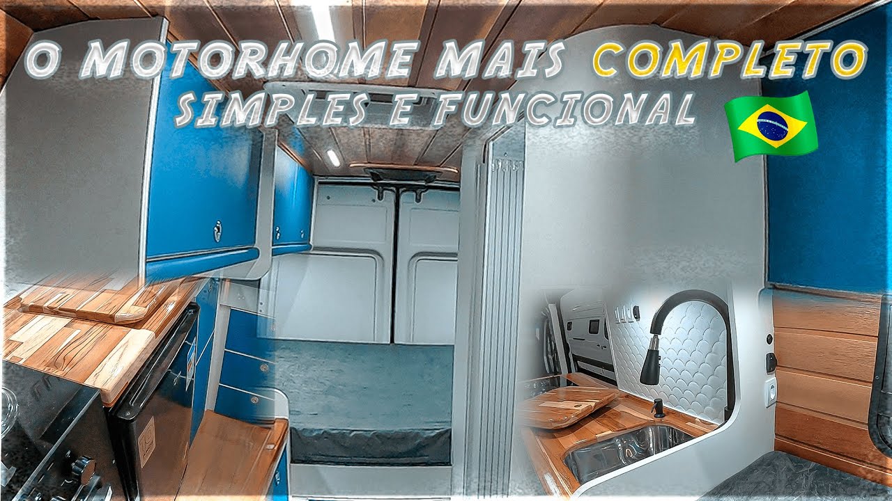 Motorhome Simples e Funcional do Brasil! - YouTube