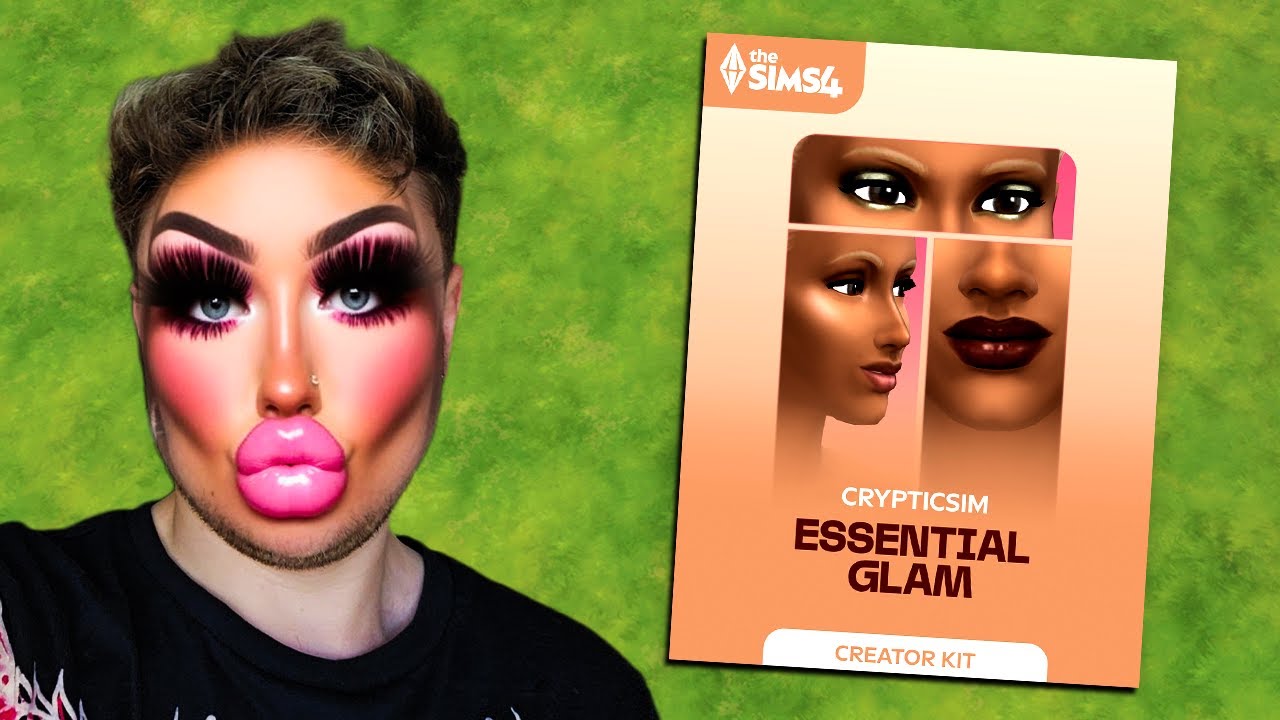 Reviewing The Sims 4 Essential Glam Kit - YouTube