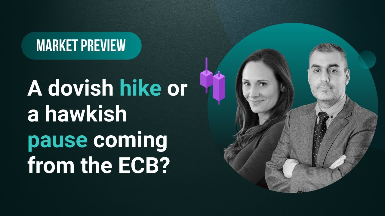 A dovish hike or a hawkish pause coming from the ECB? - YouTube