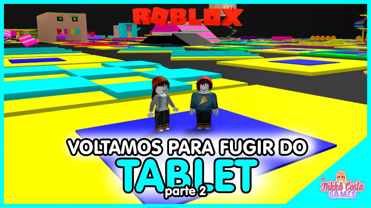 ESCAPE TABLET OBBY NO ROBLOX PARTE 02 - YouTube