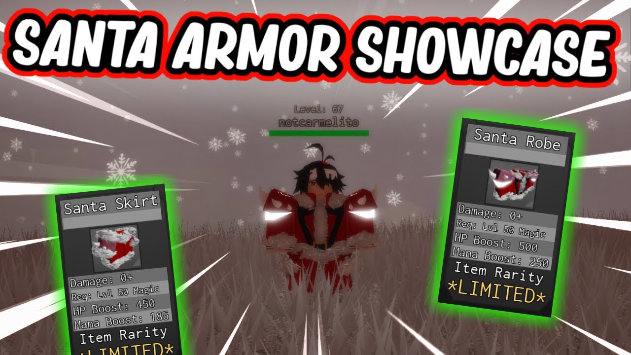SANTA ARMOR SHOWCASE! | Legends Re:Written - YouTube