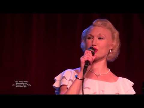 Allyson Briggs - Zou Bisou Bisou - Jim Caruso's Cast Party, Birdland ...