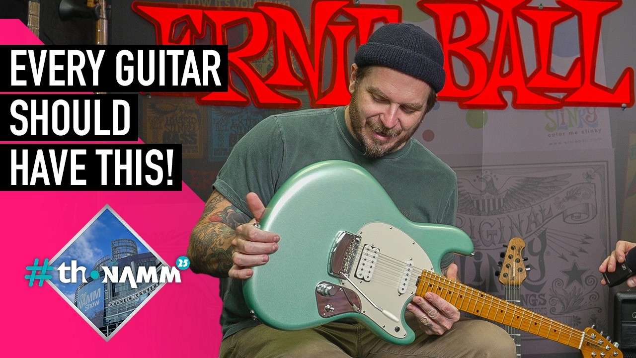 NEW Music Man Dustin Kensrue Stingray Signature | Thrice | #ThoNAMM25 ...