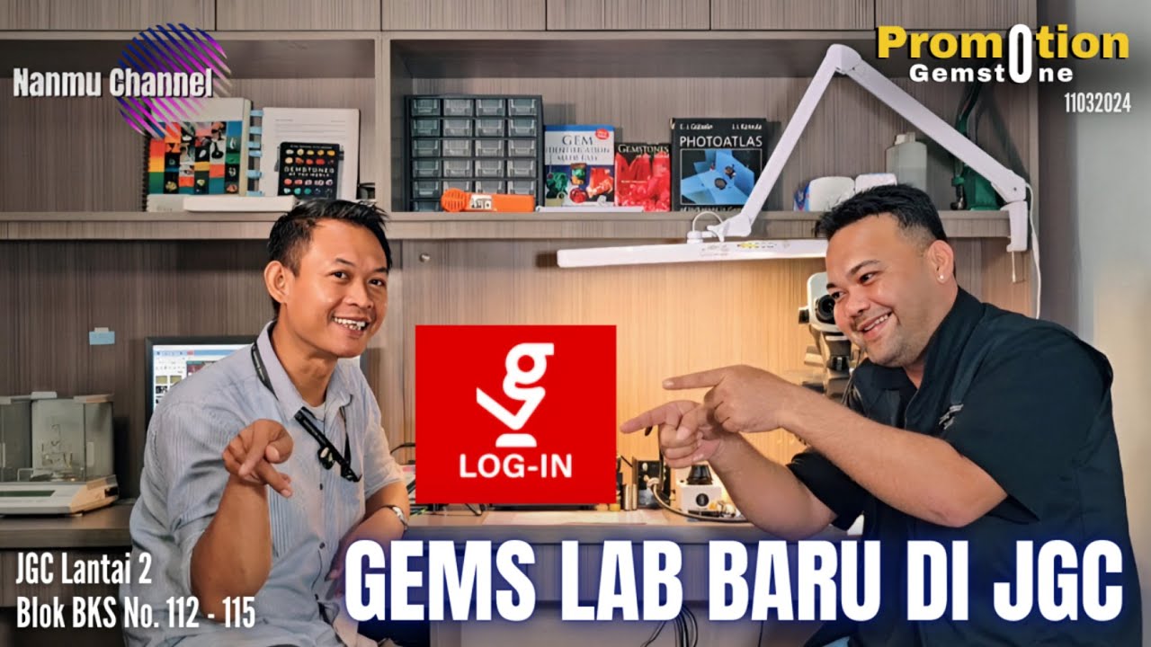 GEMS LAB TERBARU DI JGC !!! LOG-IN (Laboratory of Gemstone Indonesia ...
