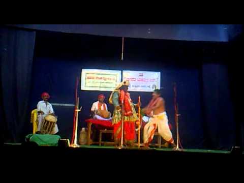 Yakshagana in Hyderabad- Bedara Kannappa,enu gowdare bariya hudugaata ...