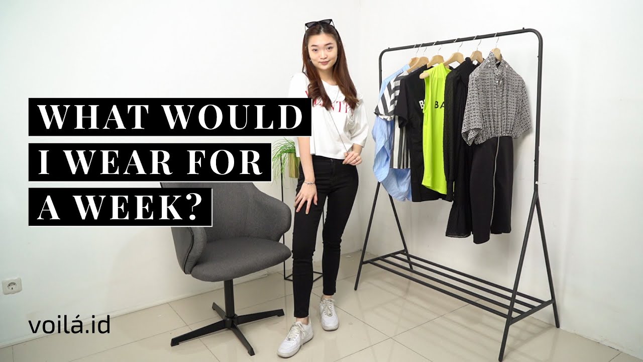 Voila My Style | 7 Outfits for 7 Days Challenge - YouTube