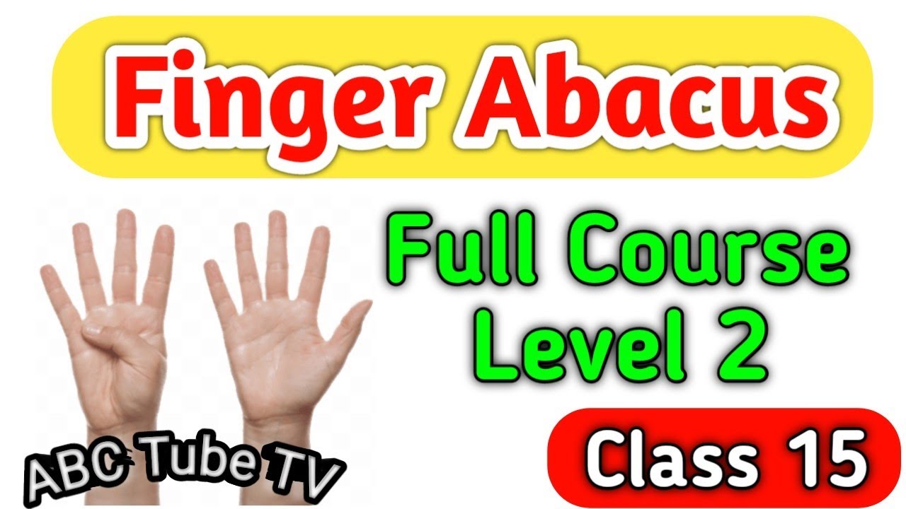 Finger Abacus Level 2 | Big Friends Formulas (+20=-80+100) Concept with ...