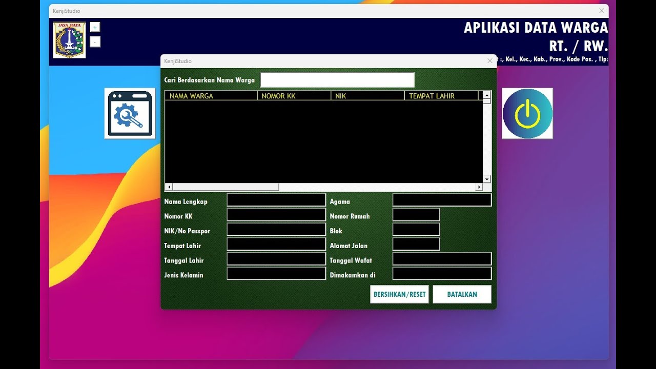 Aplikasi Data Warga RT Volume 2 - YouTube