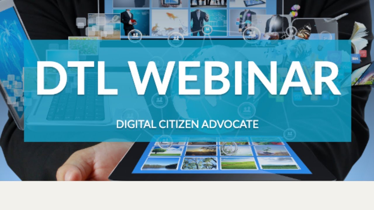 DTL Webinar April Digital Citizenship with JSD Tools - YouTube