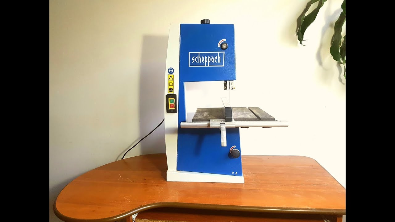 Scheppach basa 1 bandsaw | Test - YouTube