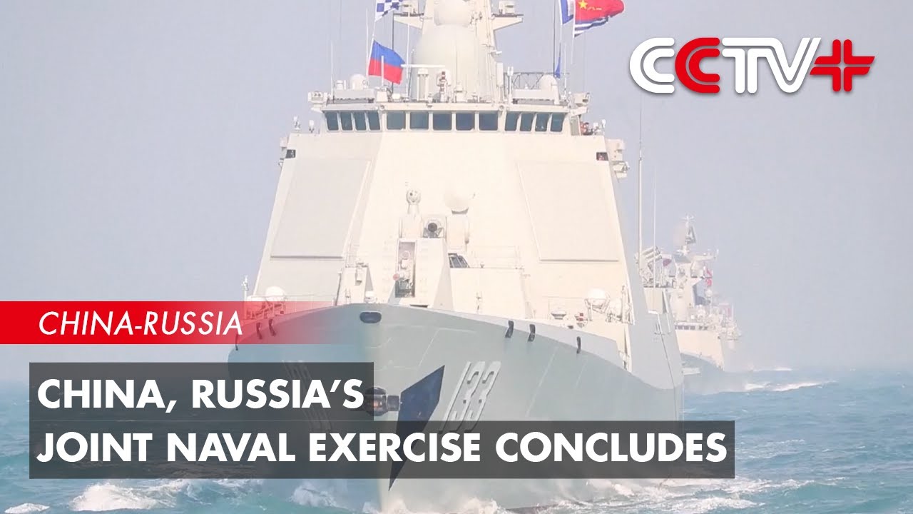 China, Russia’s Joint Naval Exercise Concludes - YouTube