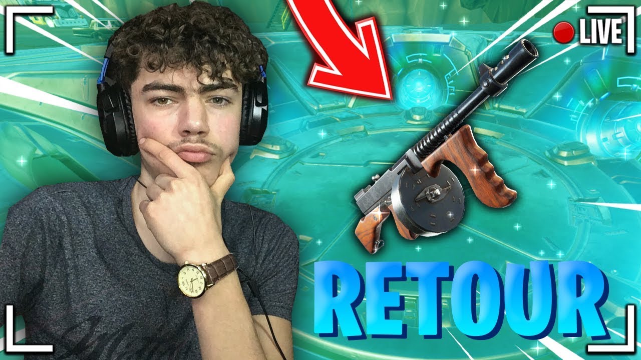 🔴: LE RETOUR DE LA THOMPSON sur FORTNITE !! (Officiel) - YouTube