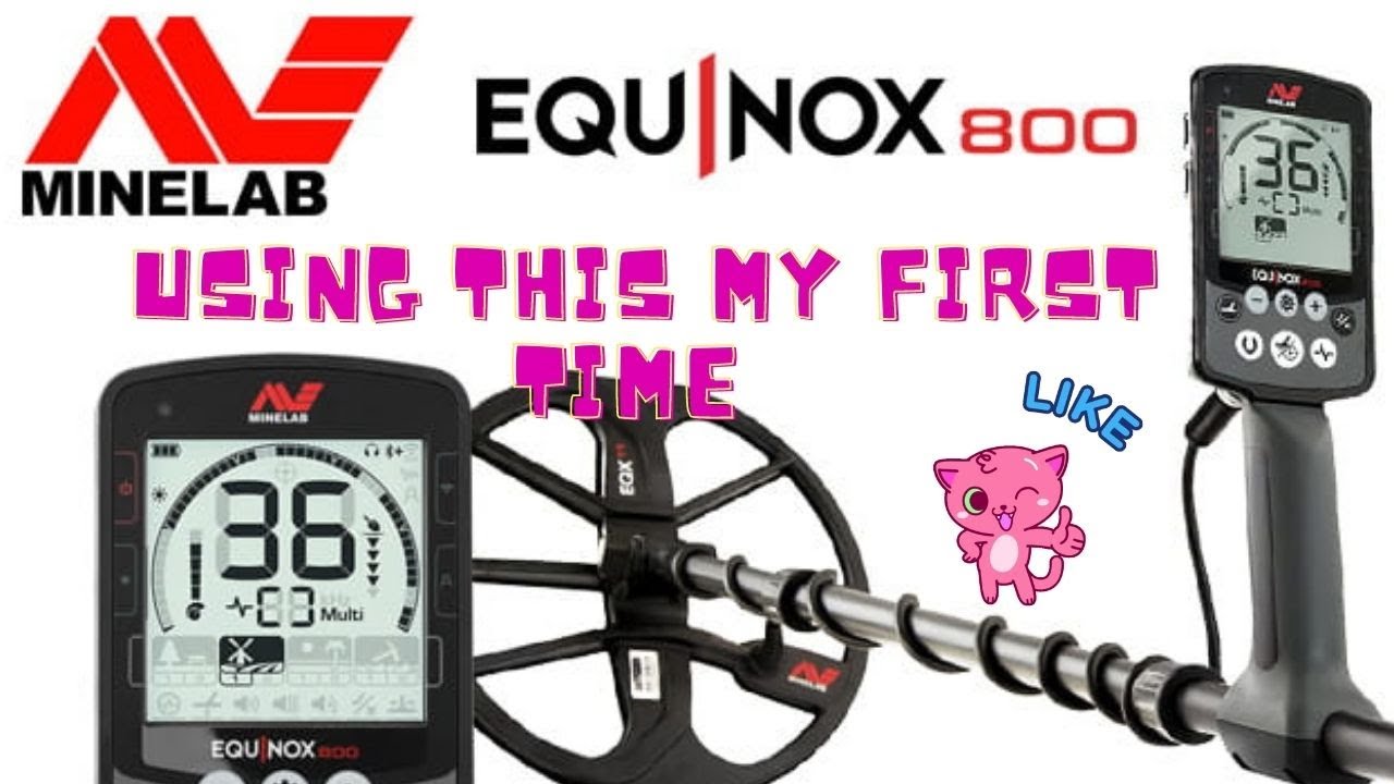 Using Minelab Equinox 800 | How to use a metal detector for beginners ...