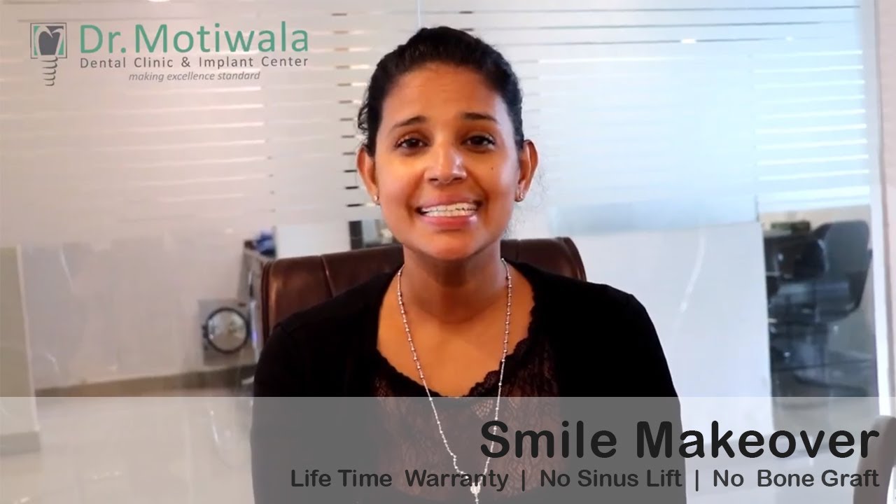 Farisha from Dubai relates her experience of smile makeover in India ...