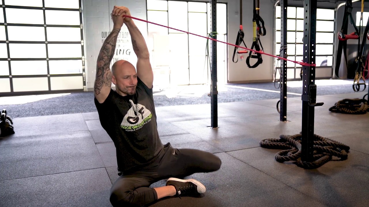 Core Stability and Shin Box Hip Mobility Exercise - YouTube