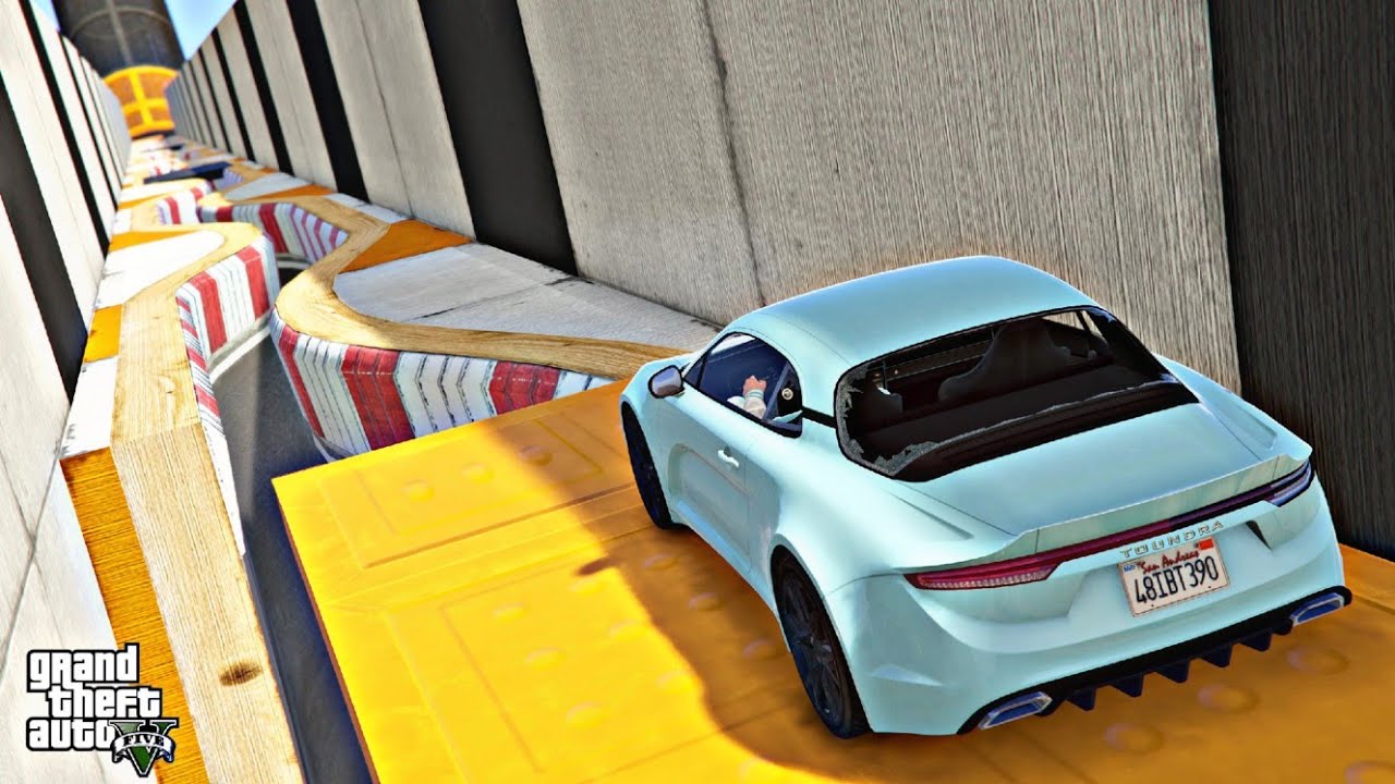 GTA 5 ONLINE - PARKOUR DELLA SETTIMANA CON LA TOUNDRA PANTHERE!!! - YouTube