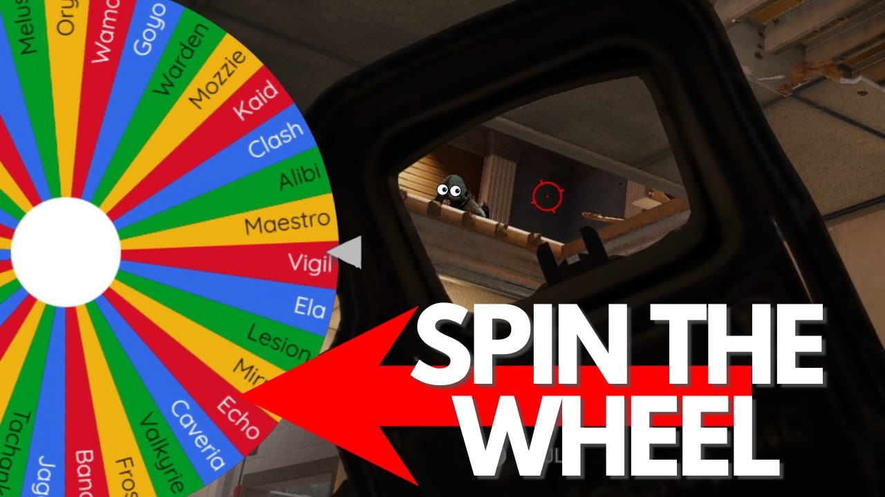 WHEEL PICK'S OUR OPERATORS! | Tom Clancy's Rainbow Six Siege - YouTube