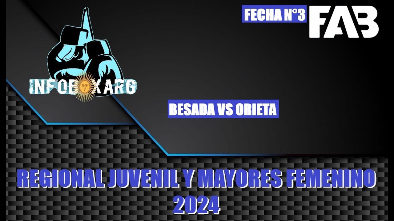 LAURA BESADA VS NOELIA ORIETA, CATEGORIA 54KG, REGIONAL MAYORES ...