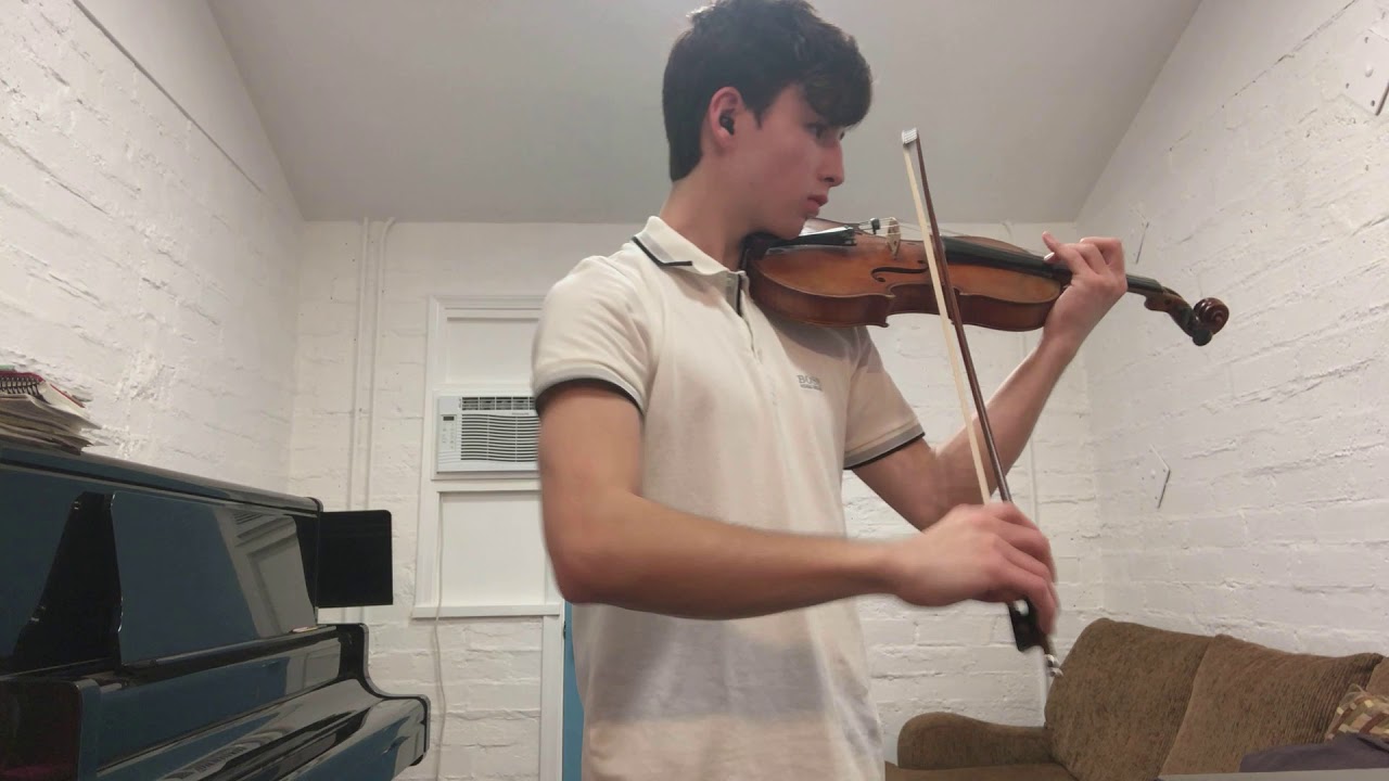 Connor Chen Prokofiev Violin Concerto 2 - YouTube