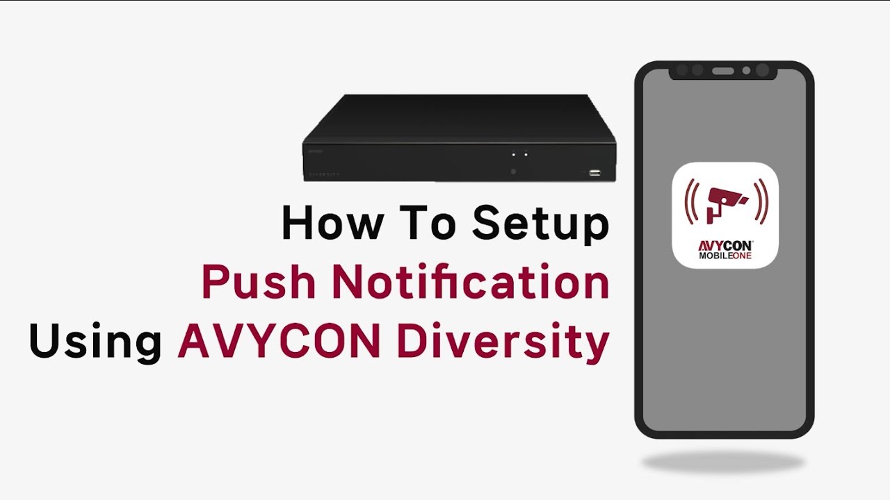 How To Setup Push Notifications Using AVYCON Diversity - YouTube