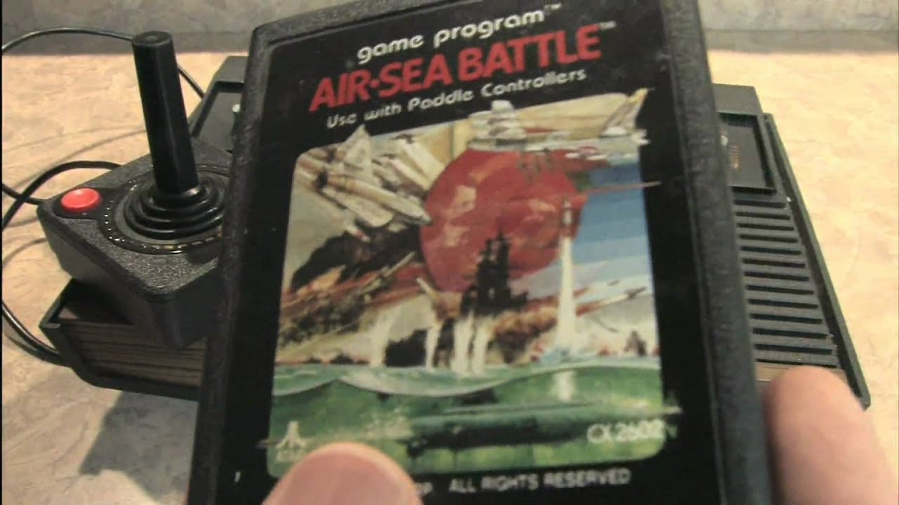 Classic Game Room HD - AIR SEA BATTLE for Atari 2600 review - YouTube