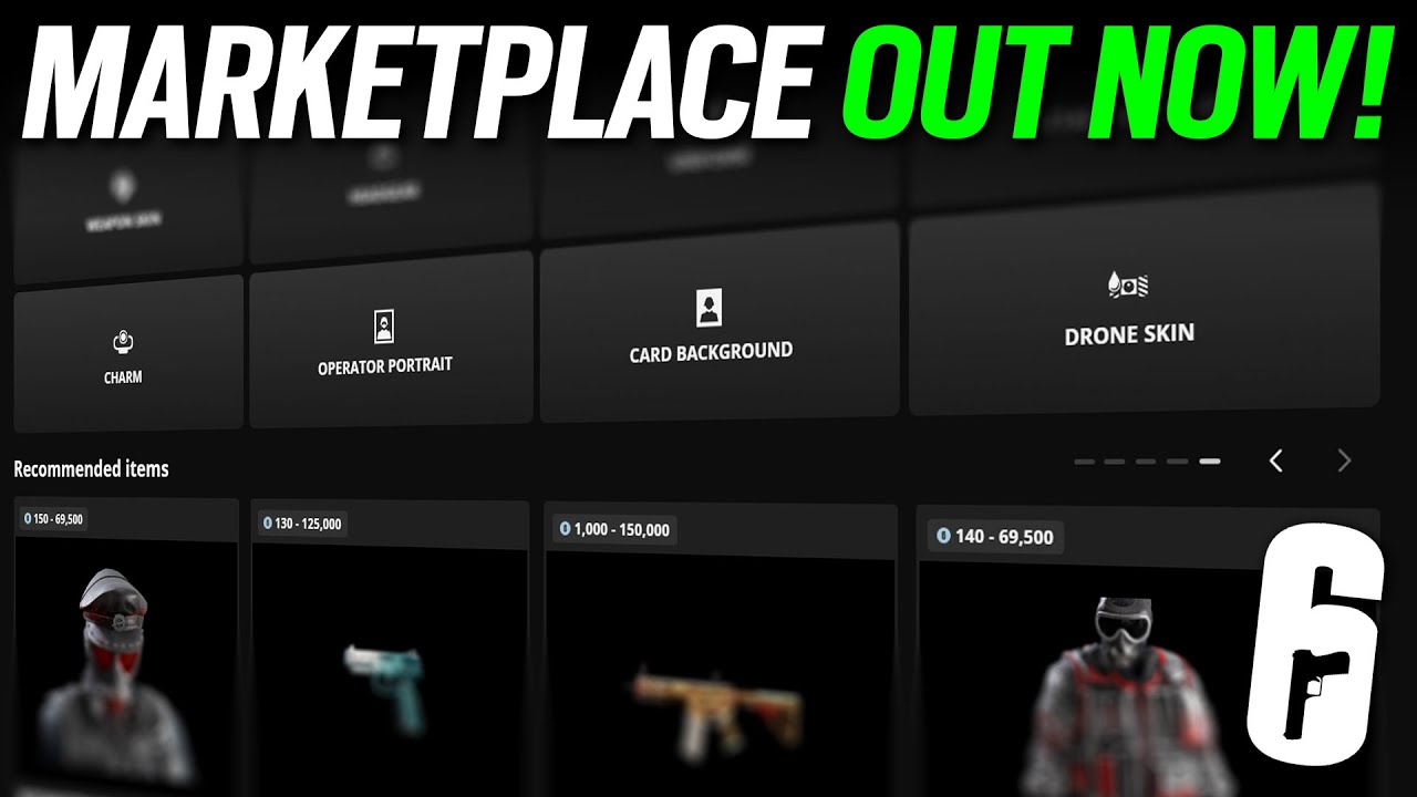 R6 Marketplace OUT NOW! - How to - 6News - Rainbow Six Siege - YouTube