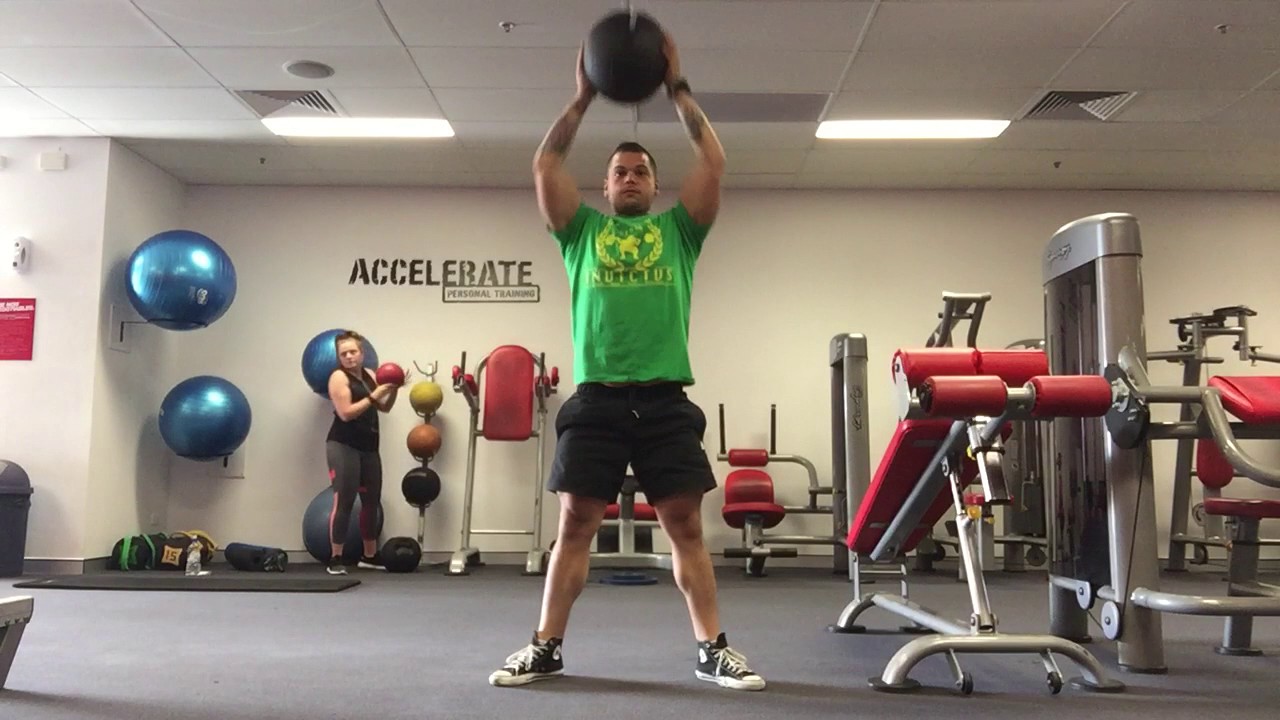 Slam ball Snatch - YouTube