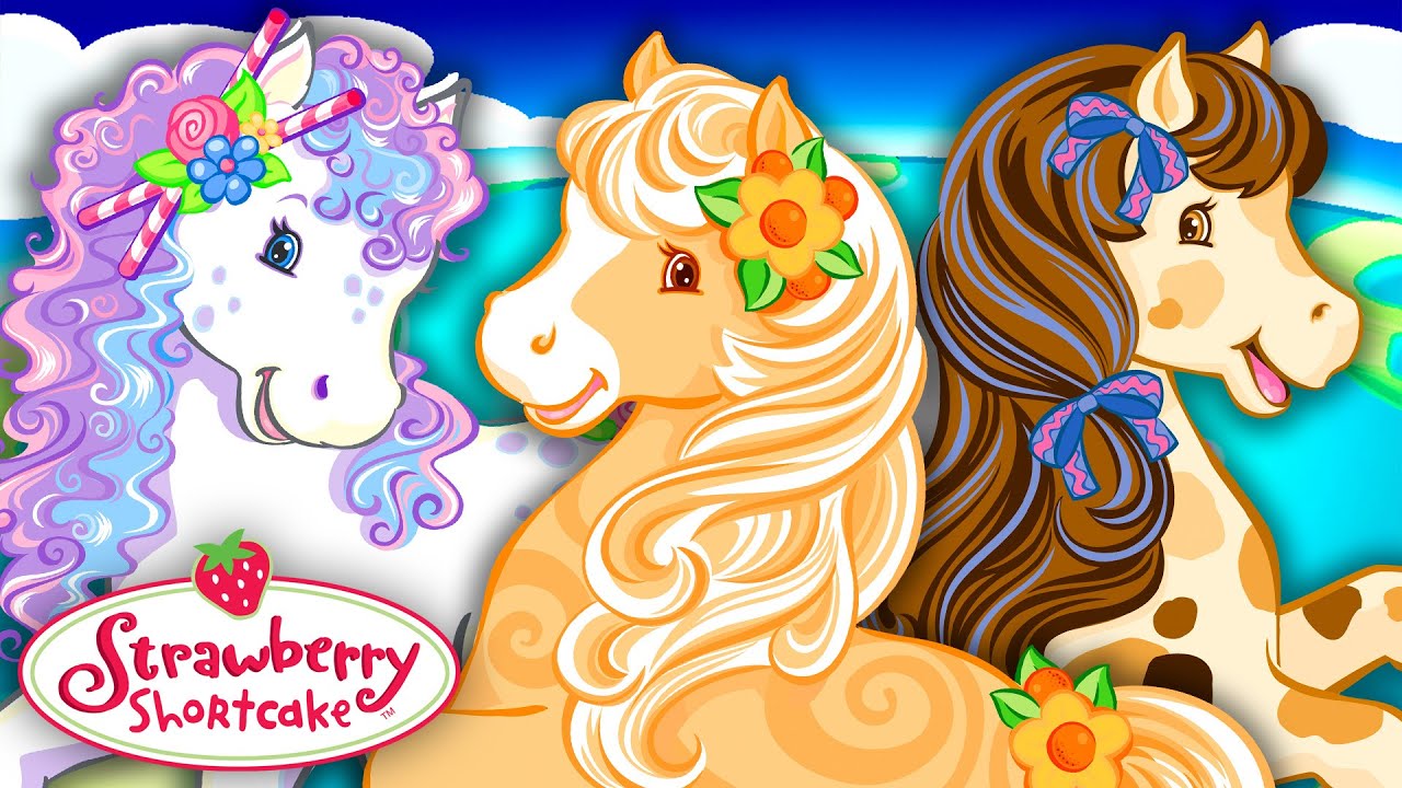 Pony Island 🍓 Classic Strawberry Shortcake 🍓 Show For Kids - YouTube