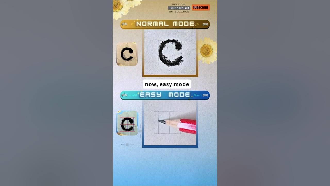 how to write "c" in typewriter font - YouTube