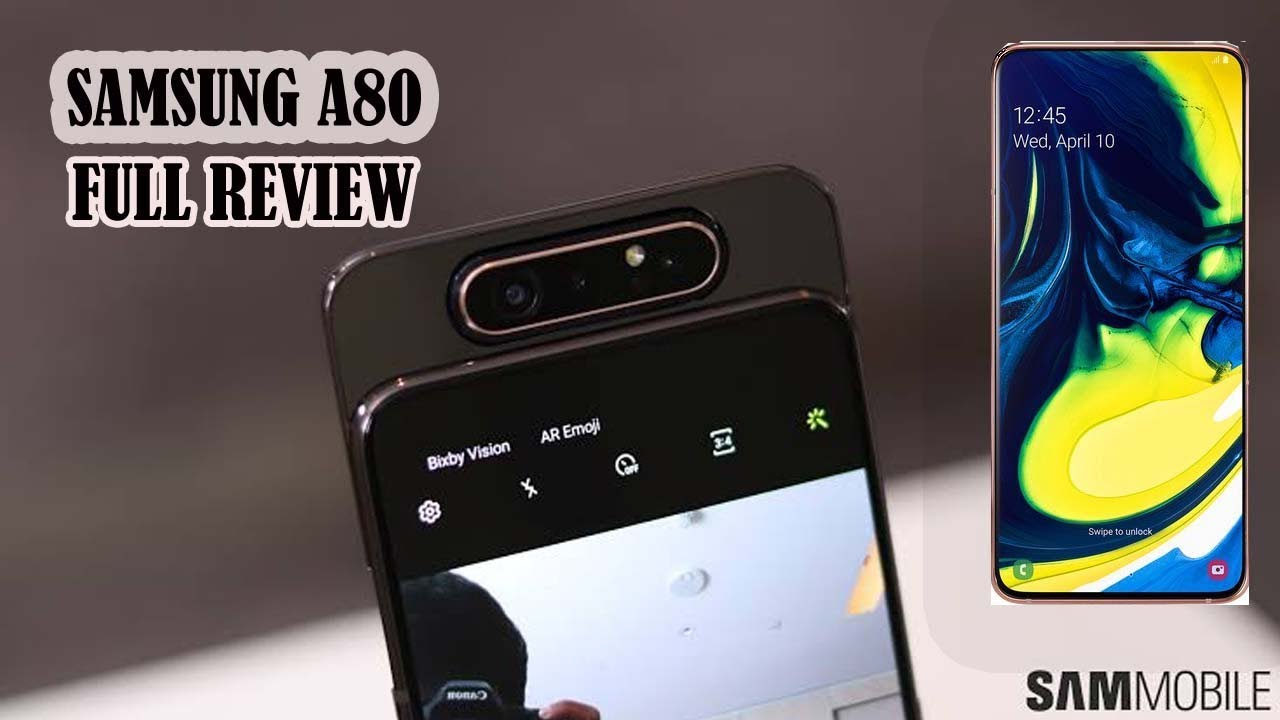 Samsung Galaxy A80 - ROTATING CAMERA |full specifications|unboxing ...