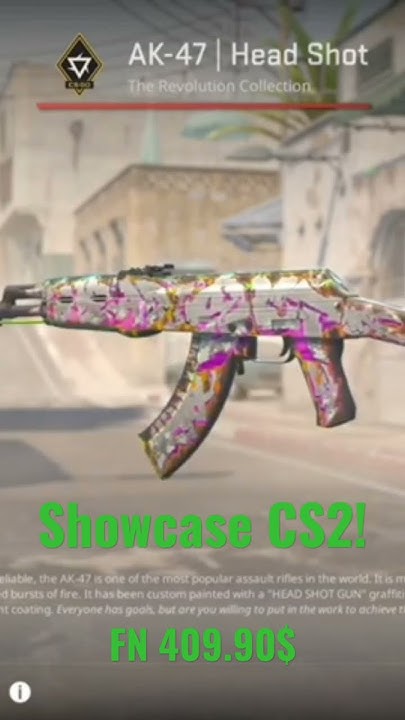 AK-47 | Head Shot in Counter Strike 2 🔫🔥 #skins #cs2 #counterstrike #counterstrike2 #csgo #ak47 ...