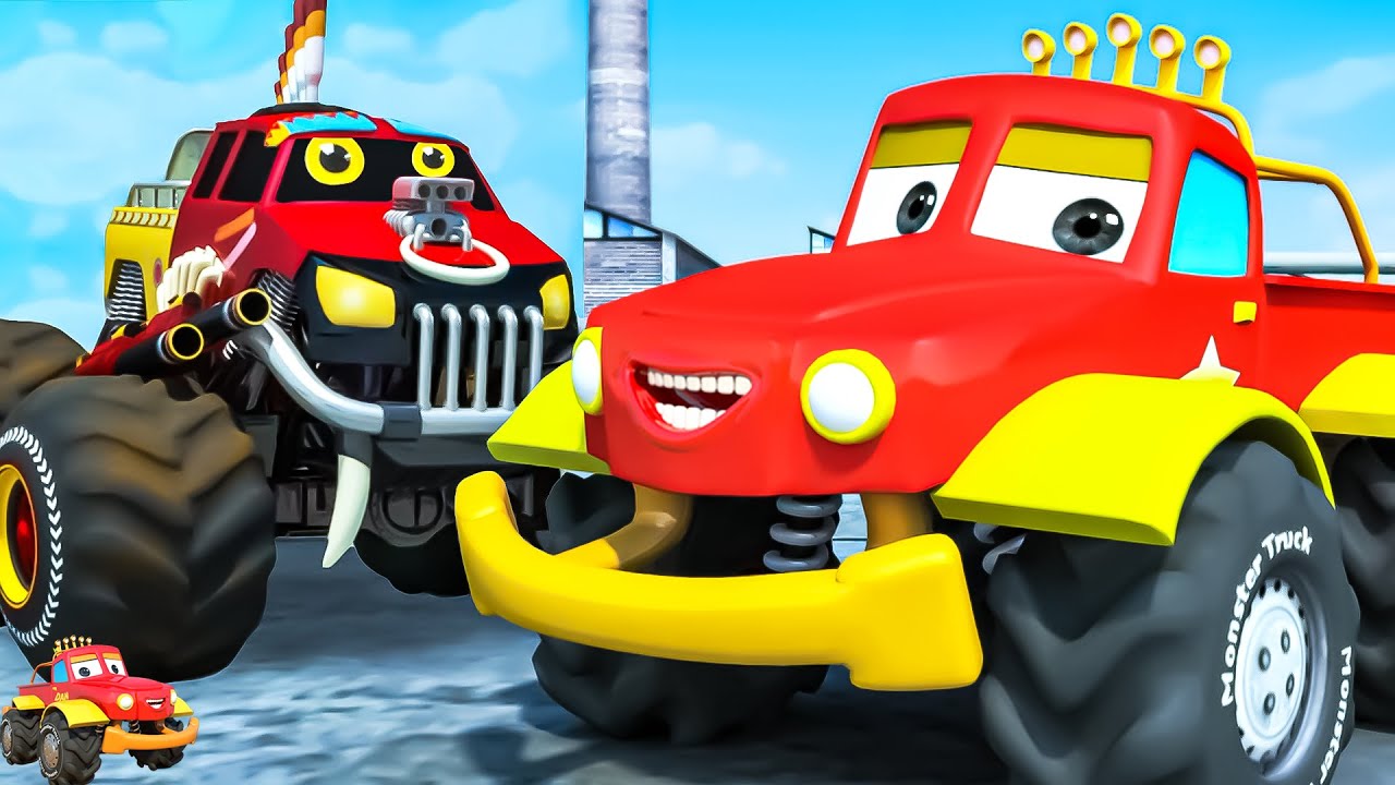 We Are The Monster Trucks & More Trucks Songs for Children - YouTube