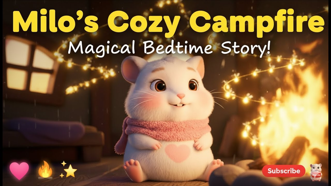 LIVE Little Milo Stories – Cute & Relaxing Baby Hamster Adventure ...