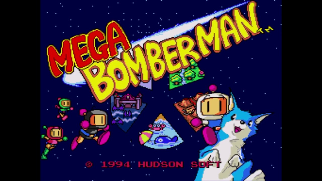 Sega Mega Drive Mega Bomberman (Bomberman '94) 1994 Gameplay - YouTube