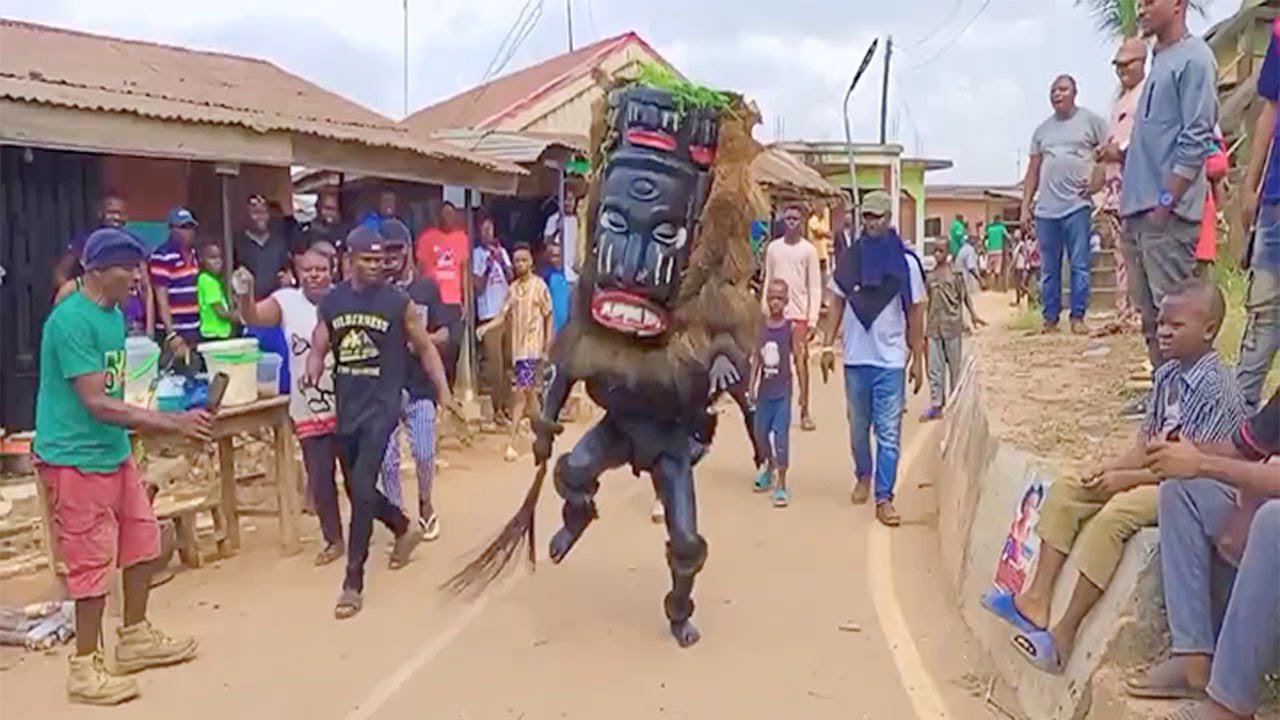 This Happened The Moment This Ekperem Ekpo Masquerade Showed Up In ...