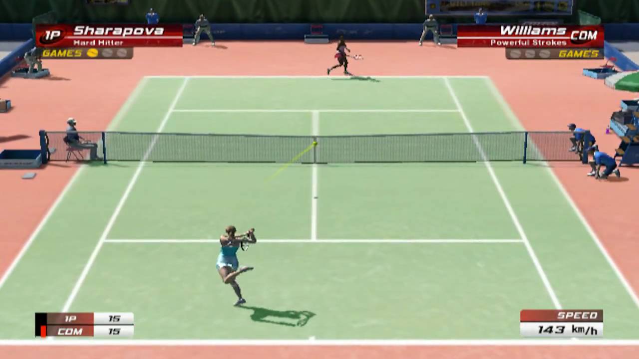 Virtual Tennis 3 on x3100 [HD] - YouTube