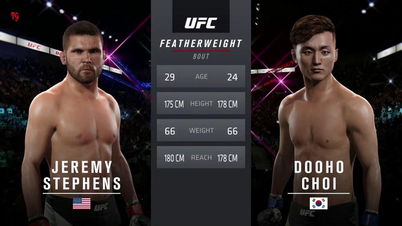 JEREMY STEPHENS VS DOOHO CHOI, UFC, FIGHT NIGHT - YouTube