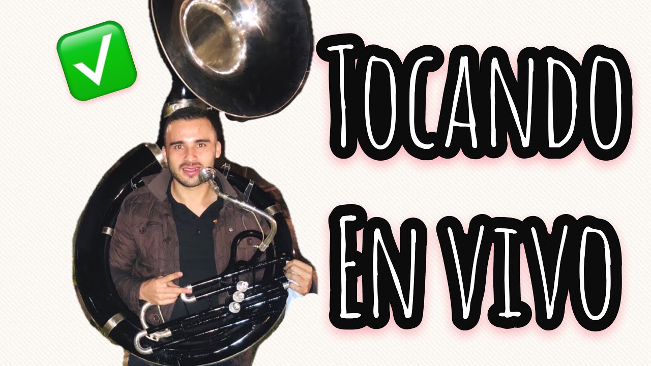 Tocando TUBA en VIVO🎶 | Banda, norteño y Sierreño. TUTORIAL de Tuba ...