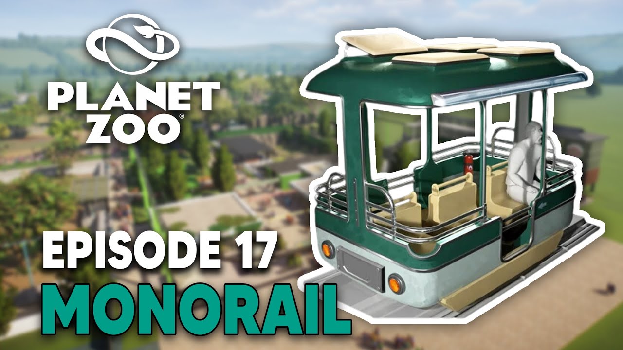 PEMBANGUNAN TRANSPORTASI MONORAIL - PLANET ZOO FRANCHISE EPISODE 17 ...