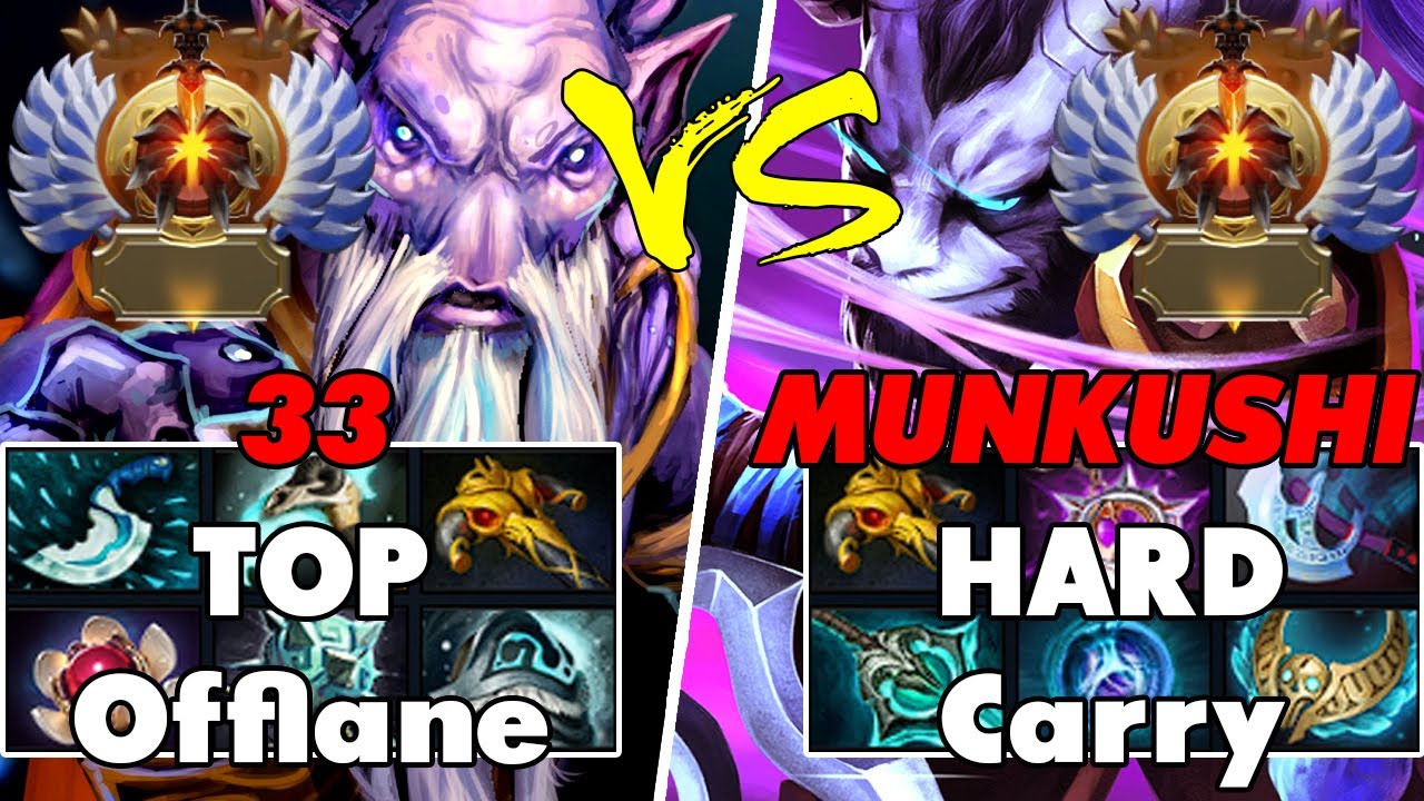 33 (DARK SEER) Off vs MUNKUSHI (RIKI) Carry - Epic Battle Of Pro Dota 2 Players - Z Dota 2 - YouTube