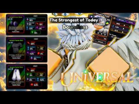 BEST Build For BOUNDLESS Gojo (110K+ DPS) In Universal Tower Defense X!