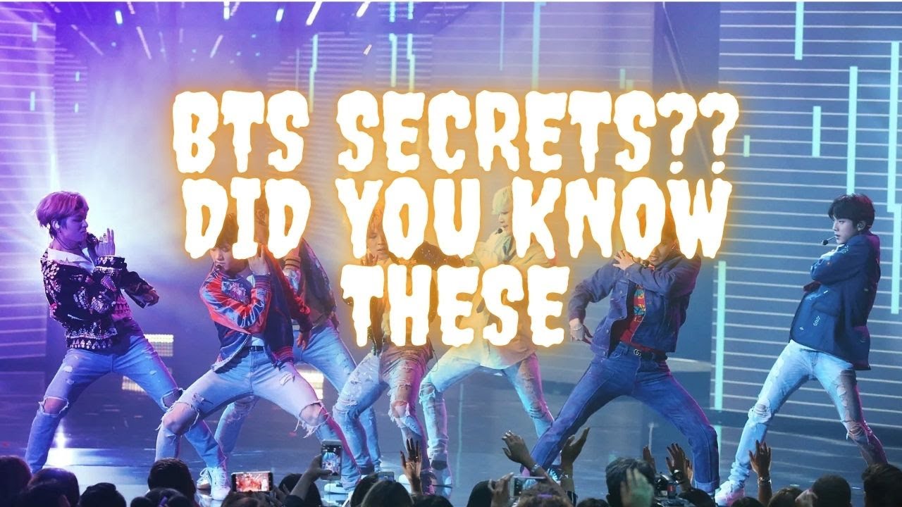 5 Mind-Blowing BTS Secrets You Never Knew! - YouTube